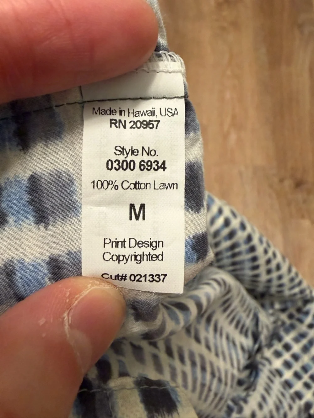 Tori Richard | Shirts | Tori Richard Cotton Lawn Hawaiian Shirt Blue ...